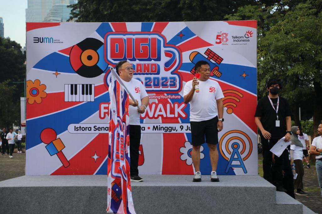 Puluhan Ribu Karyawan Telkom Group Ikuti Fun Walk Dalam Rangkaian ...