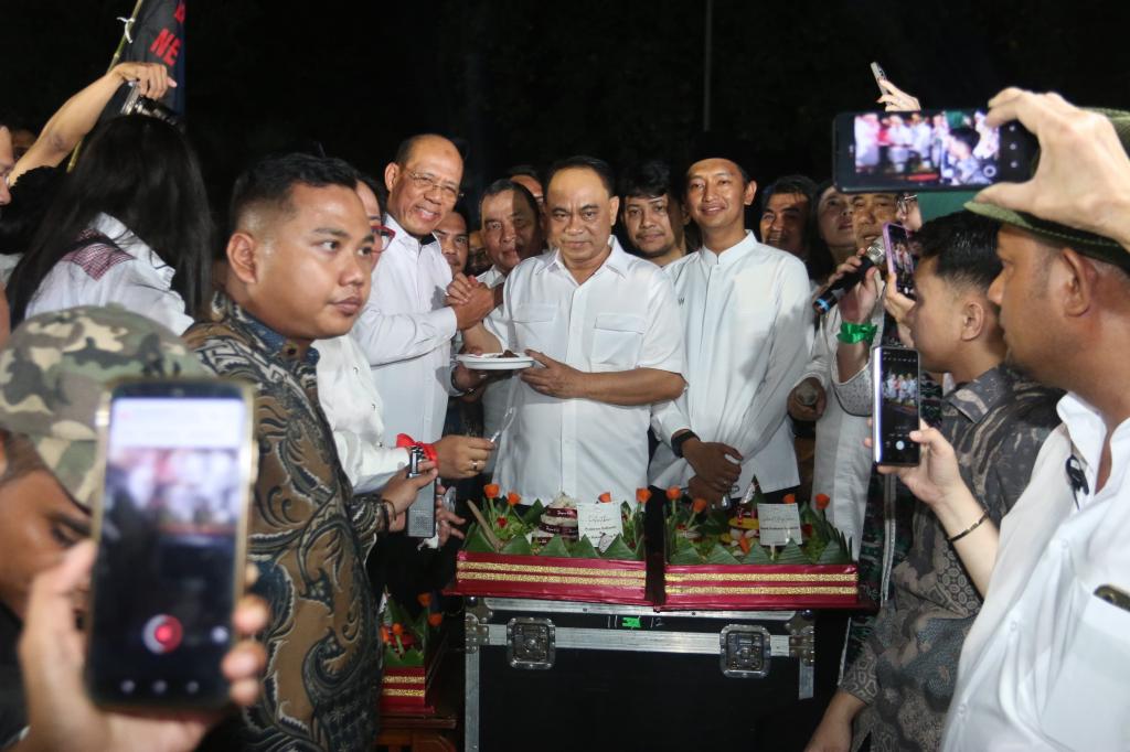 Relawan Prabowo - Gibran Gelar Tasyakuran Dan Doa Bersama