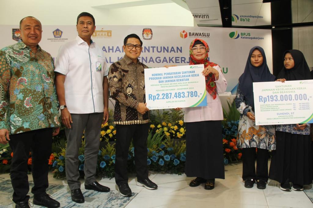 Santunan BPJS Ketenagakerjaan Kepada Petugas Pilkada Tahun 2024