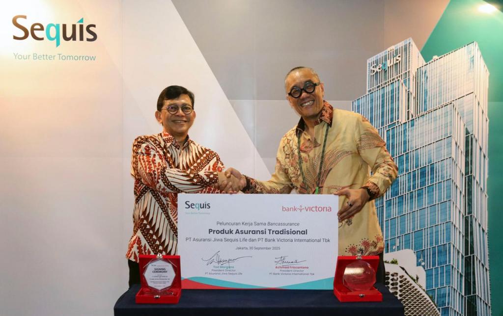 Sequis Life dan Bank Victoria Resmikan Kolaborasi Layanan Asuransi