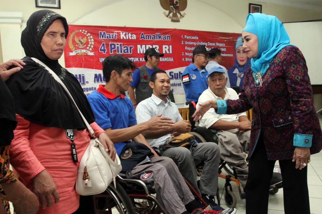 Sosialisasi Empat Pilar MPR Penyandang Disabilitas