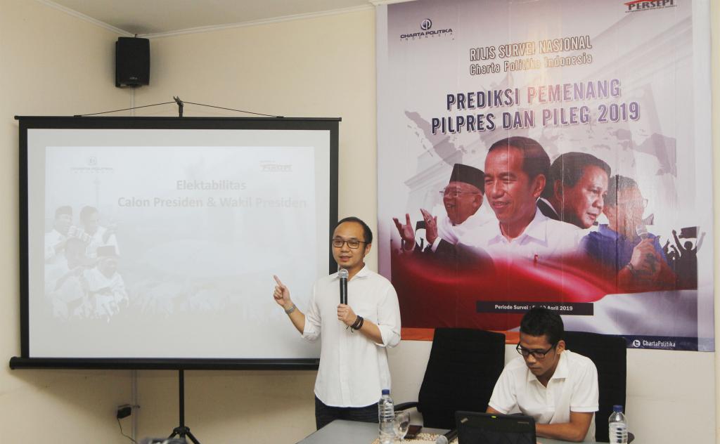 Survei Charta Politika: Prediksi Jokowi-Maruf Menang Survei Charta Politika: Prediksi Jokowi-Maruf Menang