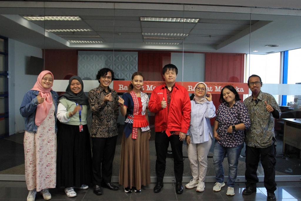 Tim Kedubes Jepang Berkunjung Ke Redaksi Rakyat Merdeka