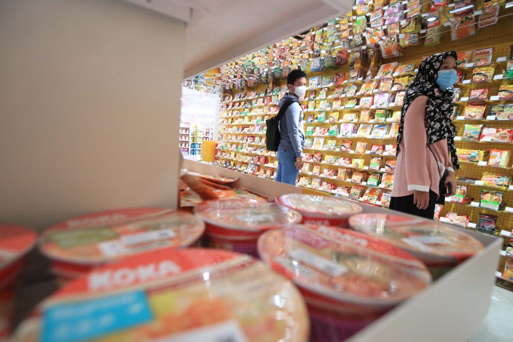 Toko Mie Instan dari Berbagai Negara Asia