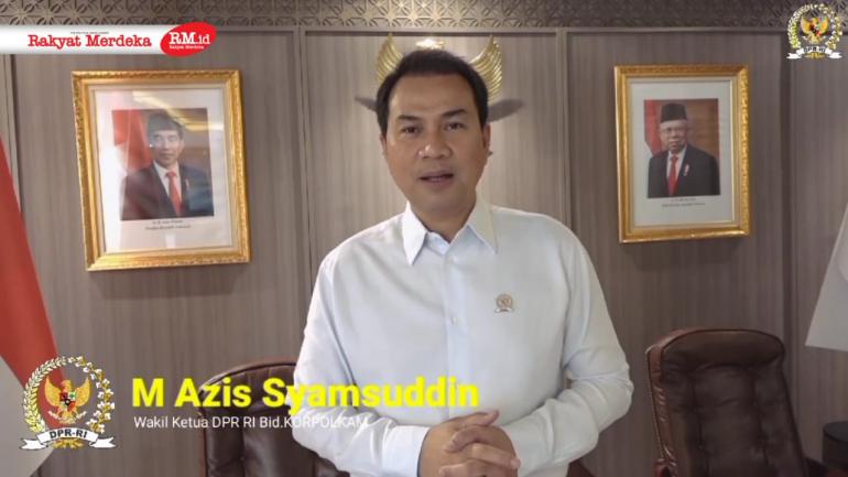 Wakil Ketua DPR Aziz Syamsuddin, Bersama RM Capai Indonesia Maju
